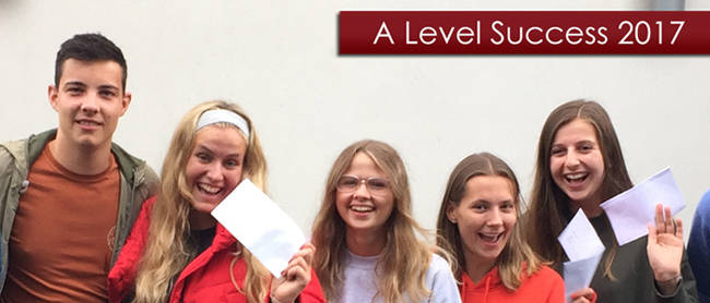 Celebrating A Level Success!